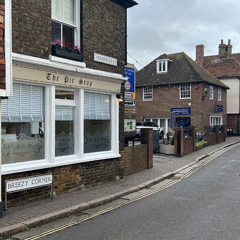 The Pit Stop Cafe - Sandwich Is Open, Kent